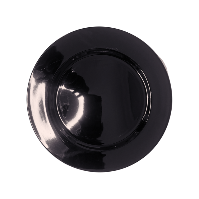 Black Plastic Under Plates – Redento Events & Hire